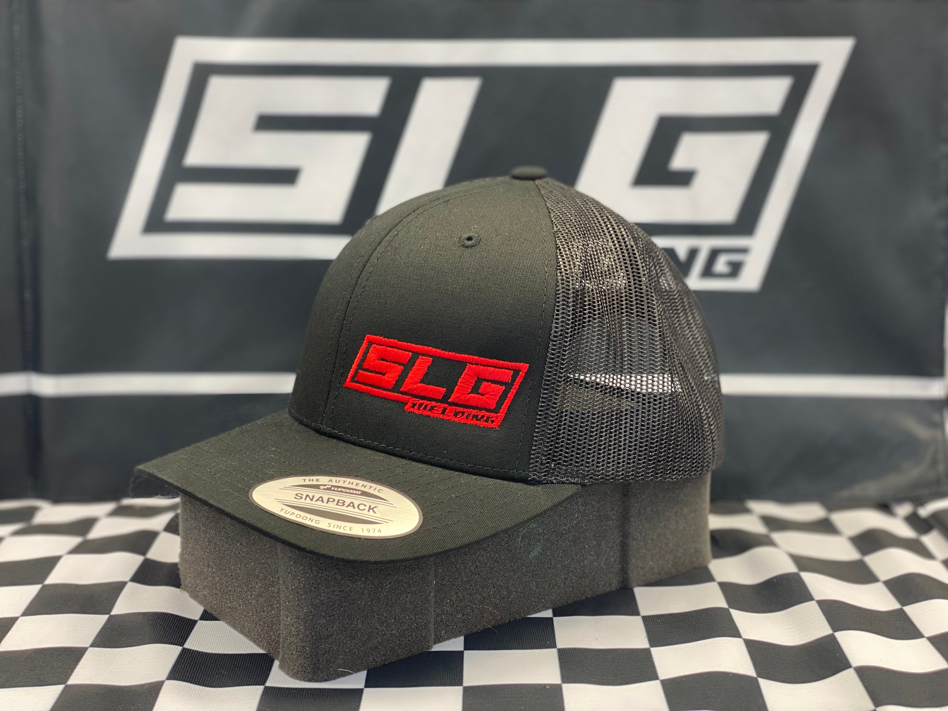 SLG Hat - Black/Red